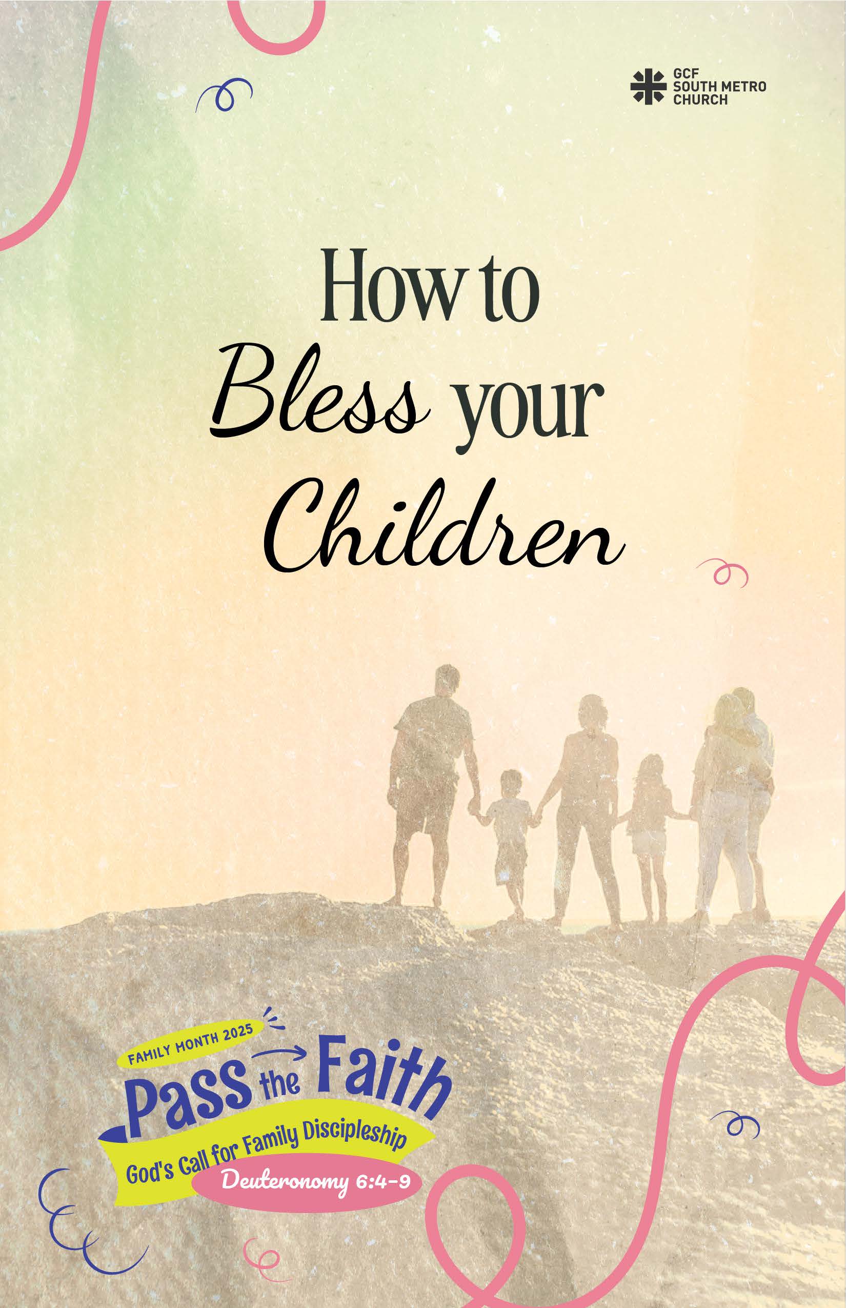 How To Bless Your Children Primer – GCF South Metro